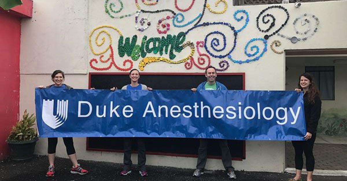 What Role does the Duke Anesthesiology Residency Program Play in Global ...