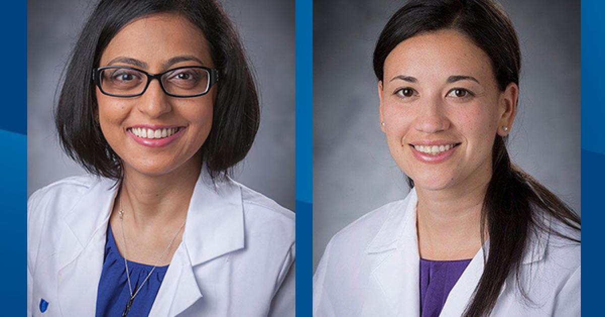 Fist Bump for Nazish Hashmi, MD & Yasmin Maisonave, MD | Duke ...