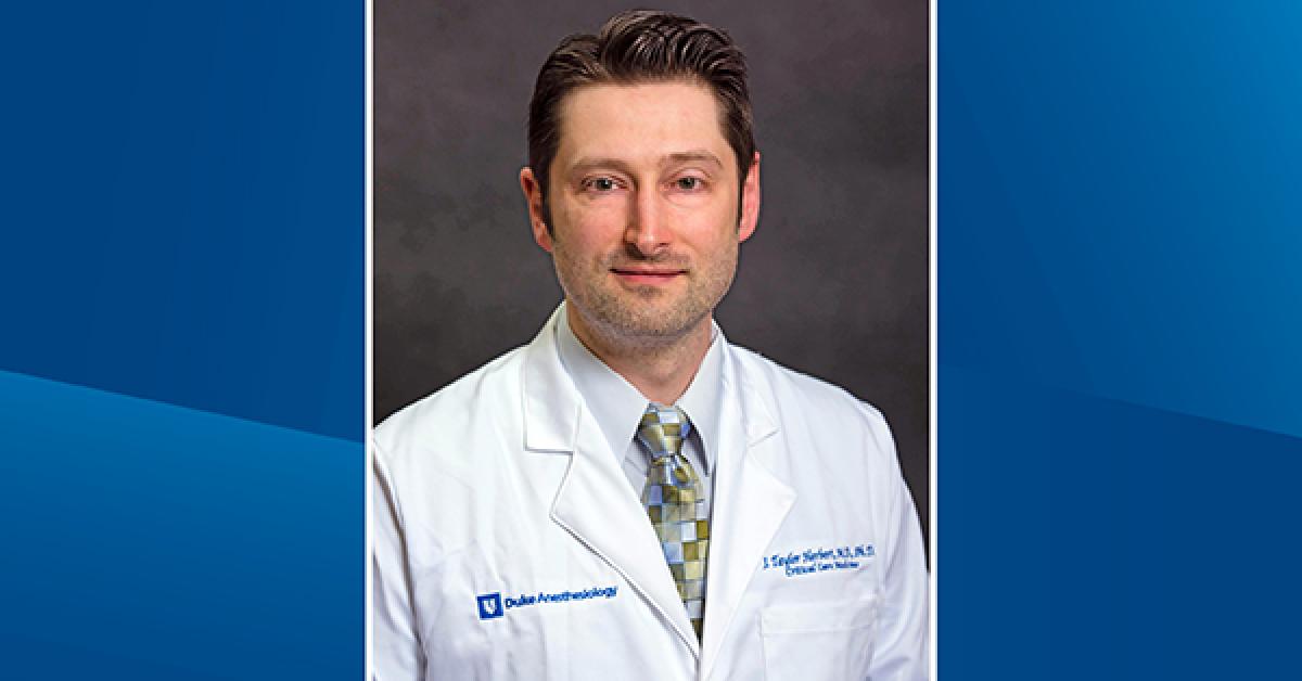 Fist Bump for Taylor Herbert, MD | Duke Department of Anesthesiology